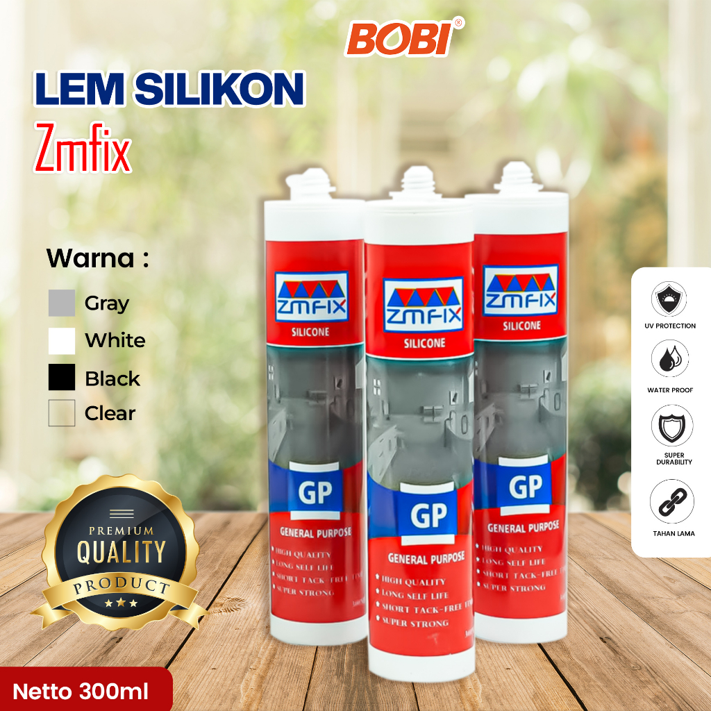 Jual Lem Silikon // Lem Sealant Silicone // Lem Kaca BOBI | Shopee ...