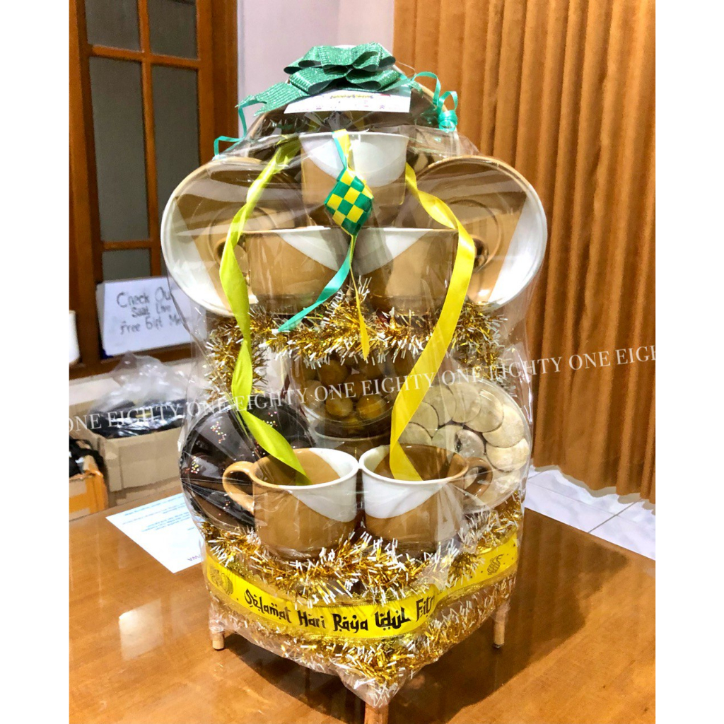 Jual Parcel Lebaran Keramik Cantik Hampers Lebaran Pecah Belah Tea Set ...
