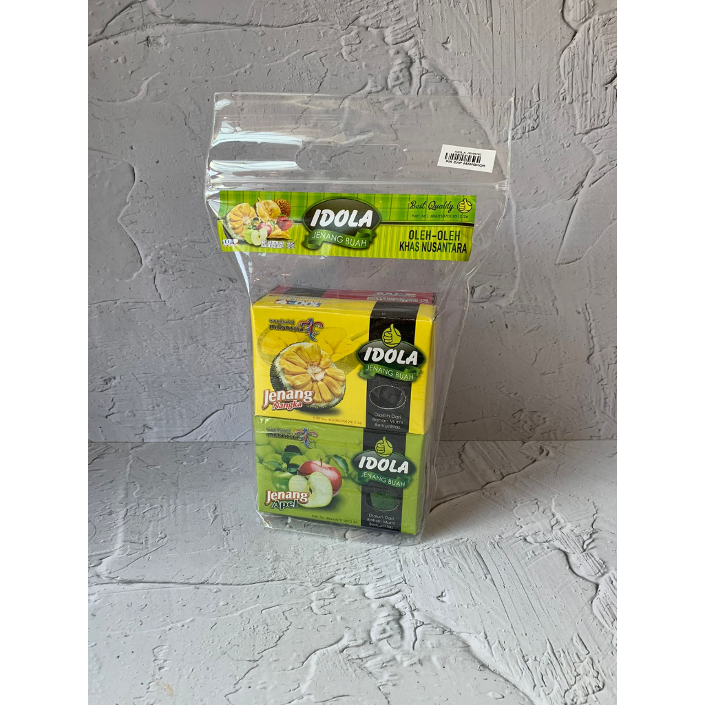 Jual Jenang / Dodol Buah Idola isi 4 - Apel, Strawberi, Nangka, Durian ...