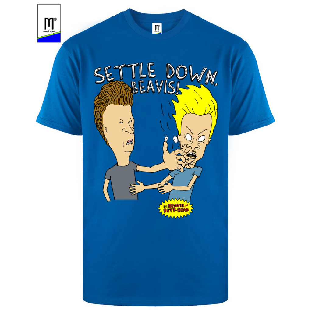 Jual Kaos Built Up Beavis and Butthead Settle Down Pilihan warna Kaos | Shopee Indonesia