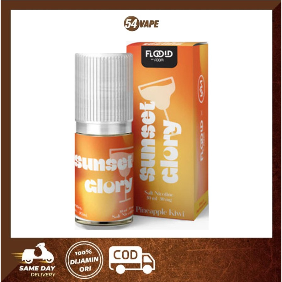 Jual Liquid FOOM Saltnic Sunset Glory 30ml 30mg | Shopee Indonesia