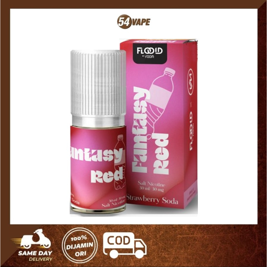 Jual Liquid FOOM Saltnic Fantasy Red 30ml 30mg | Shopee Indonesia