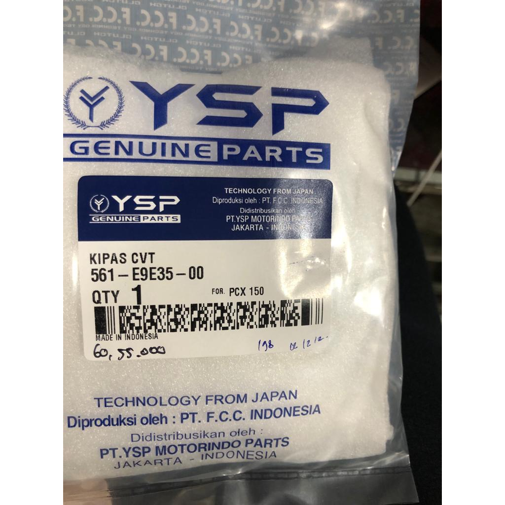 Jual KIPAS CVT FACE DRIVE PCX 150 K97 GENUINE YSP FCC | Shopee Indonesia