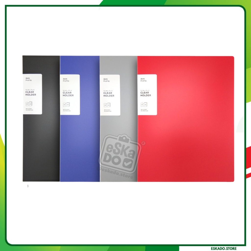 Jual Clear Holder / Display Book Daiichi F4 20/40/60/100 pockets ...