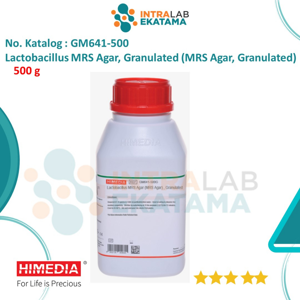 Jual GM641-500 Lactobacillus MRS Agar, Granulated (MRS Agar, Granulated ...