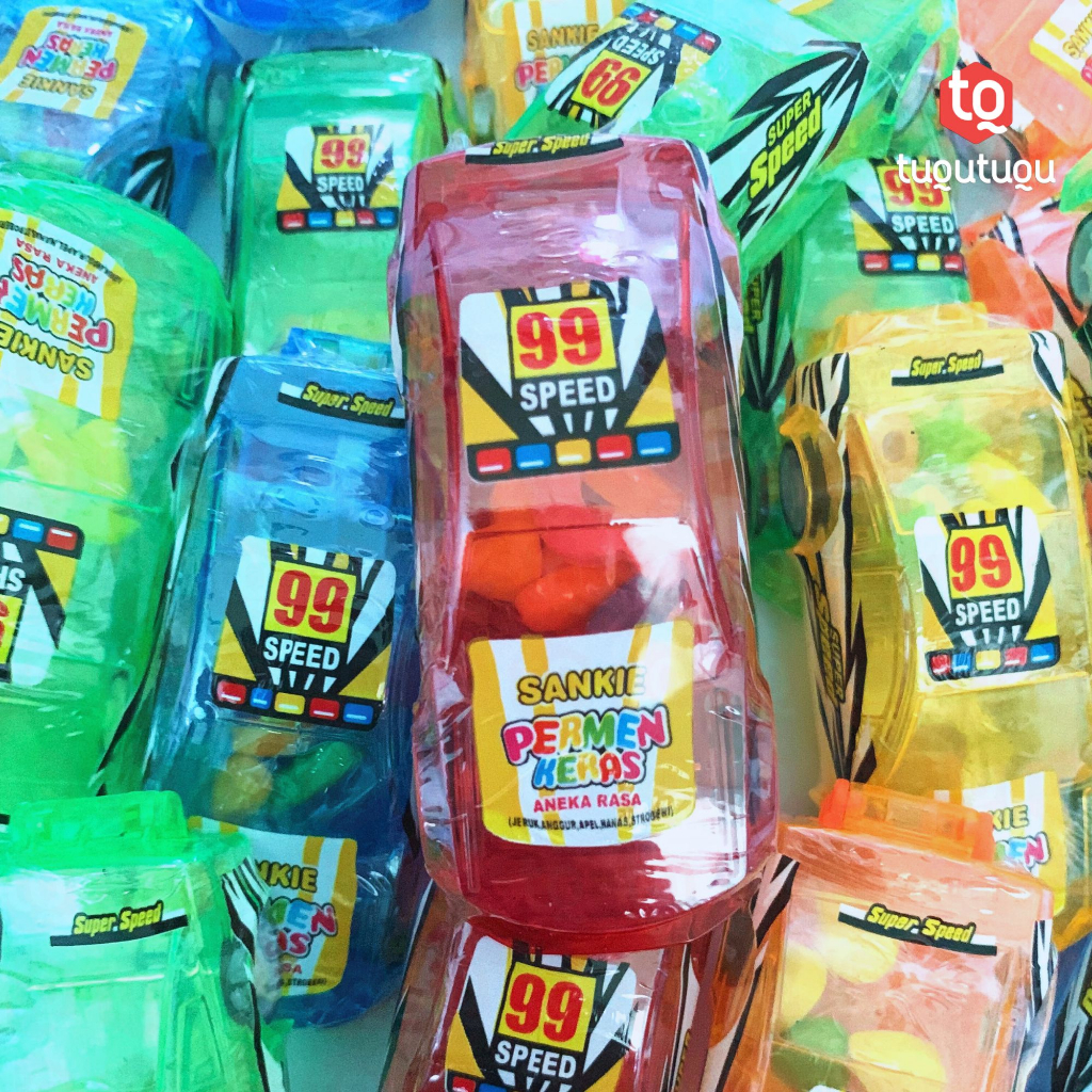 Jual Permen Mainan Mobil Balap Aneka Rasa Buah Viral | Shopee Indonesia