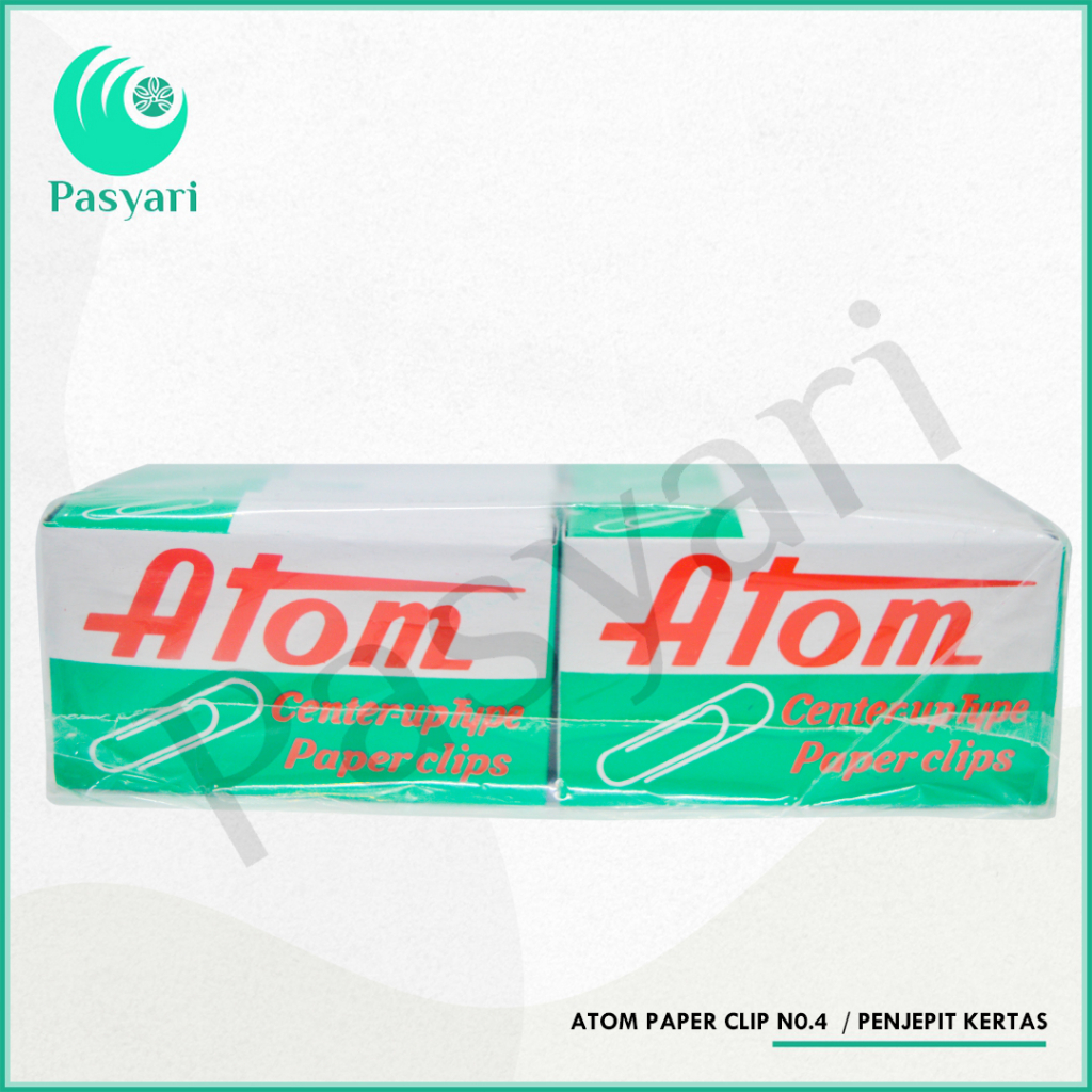 Jual ATOM PAPER CLIP N0.4 / PENJEPIT KERTAS | Shopee Indonesia