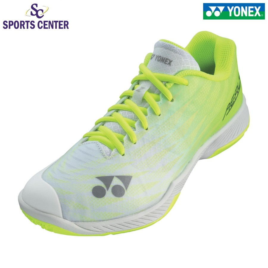 Jual New Color Sepatu Badminton Yonex Aerus Z 2 / Z2 Wide Gray Yellow ...