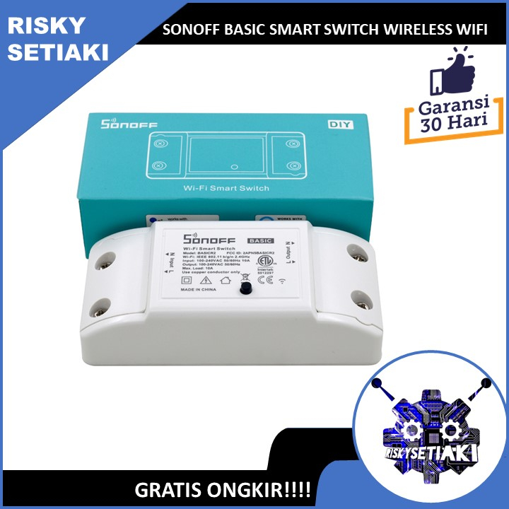Jual SONOFF BASIC SMART SWITCH WIRELESS WIFI HOME AUTOMATION MODULE ...