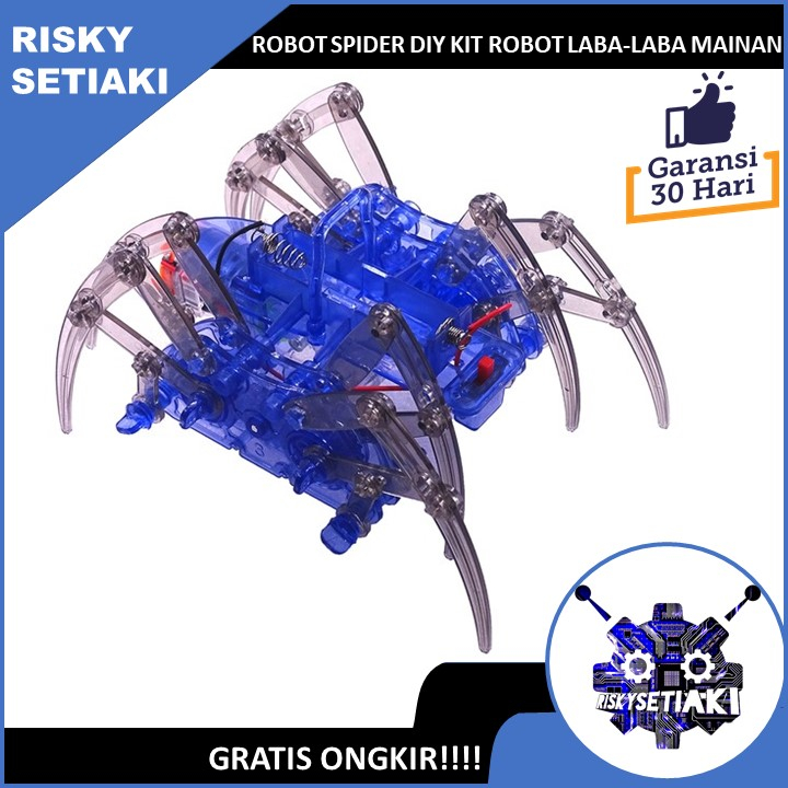 Jual ROBOT SPIDER DIY KIT ROBOT LABA-LABA MAINAN EDUKASI ROBOTIK ...