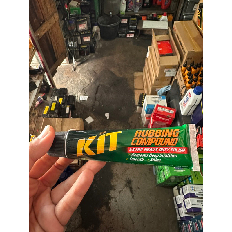 Jual kit rubbing compound 60 gram kit kompon 60 gram kit compound pasta ...