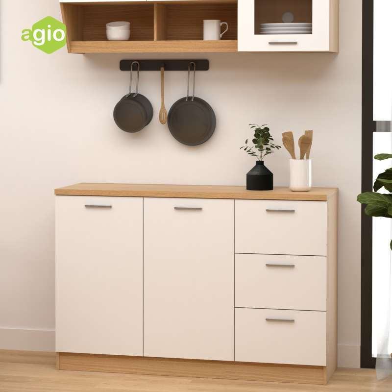 Jual Kitchen Set 3Pintu Rak Bawah Dapur Oggi Agio Rea Kitchen Set ...