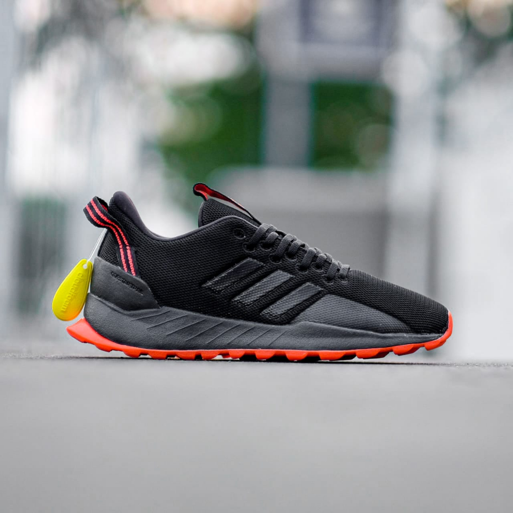 Jual Sepatu Olahraga Best Seller Adds Questar Trail Black Orange ...