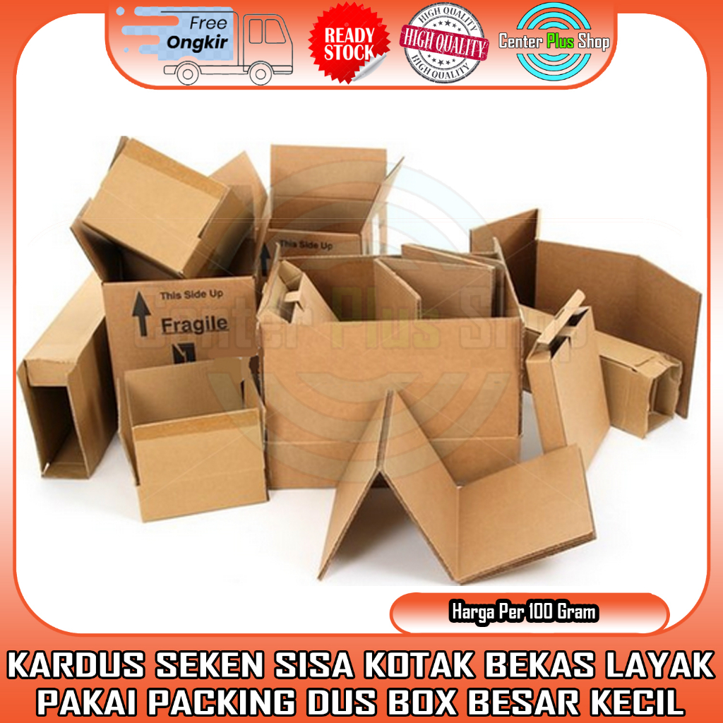 Jual Kardus Bekas Untuk Packing Pindahan 100 Gram Kotak Seken Sisa Dus ...