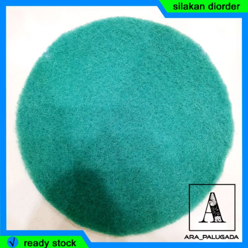 Jual GREEN WOOL Lingkaran Bulat Diameter 30 cm Filter Kolam Akuarium | Shopee Indonesia