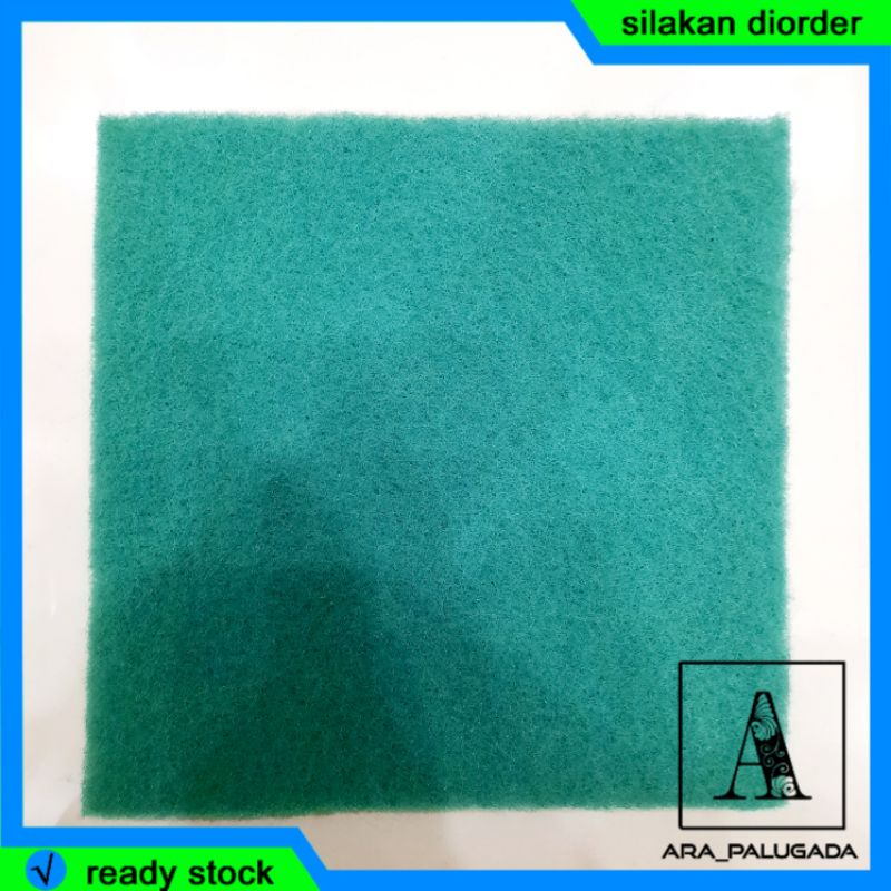 Jual GREEN WOOL Filter Kolam Akuarium 40x40 cm | Shopee Indonesia
