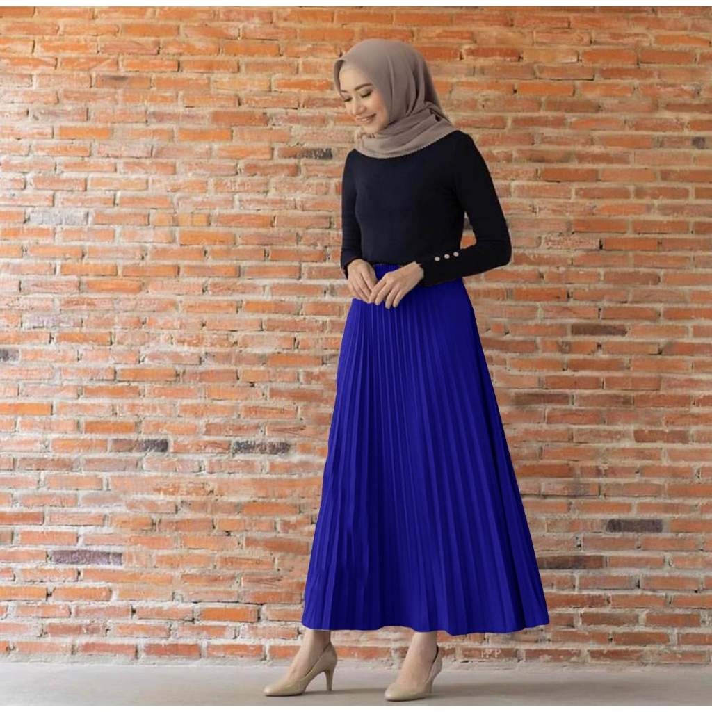 Jual ROK PLISKET JERSEY TERMURAH!!! | Shopee Indonesia