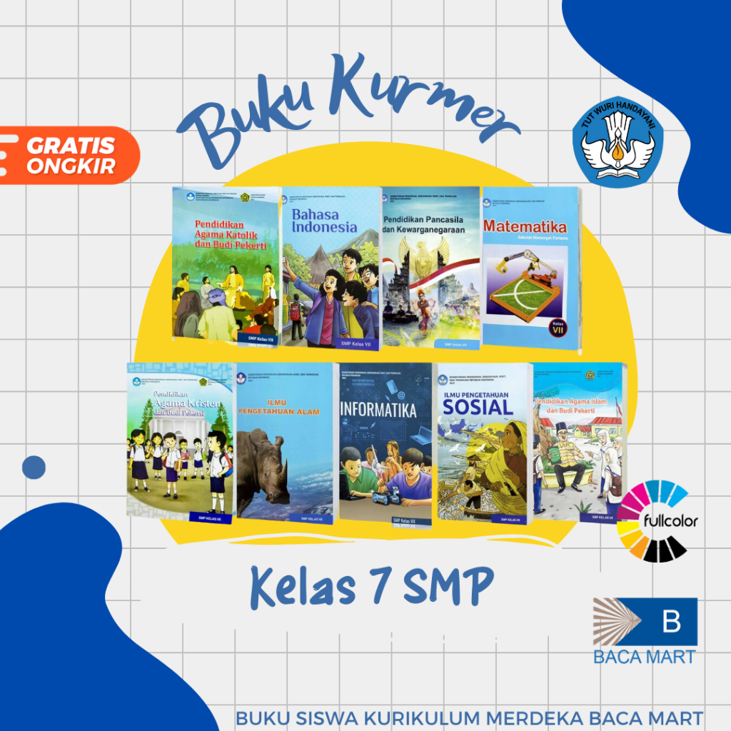 Jual BUKU SISWA KELAS 7 SMP KURIKULUM MERDEKA Buku Siswa K 21 Kurmer ...