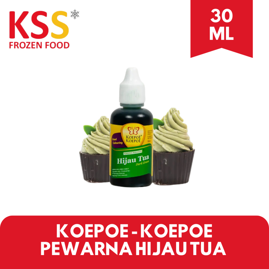Jual KOEPOE - KOEPOE PEWARNA HIJAU TUA 30 ML | Shopee Indonesia