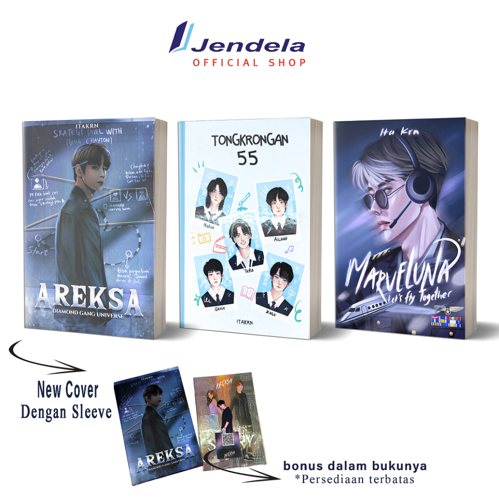 Jual Novel Marveluna Areksa Tongkrongan 55 - ItaKrn Akad Fiksi Remaja ...