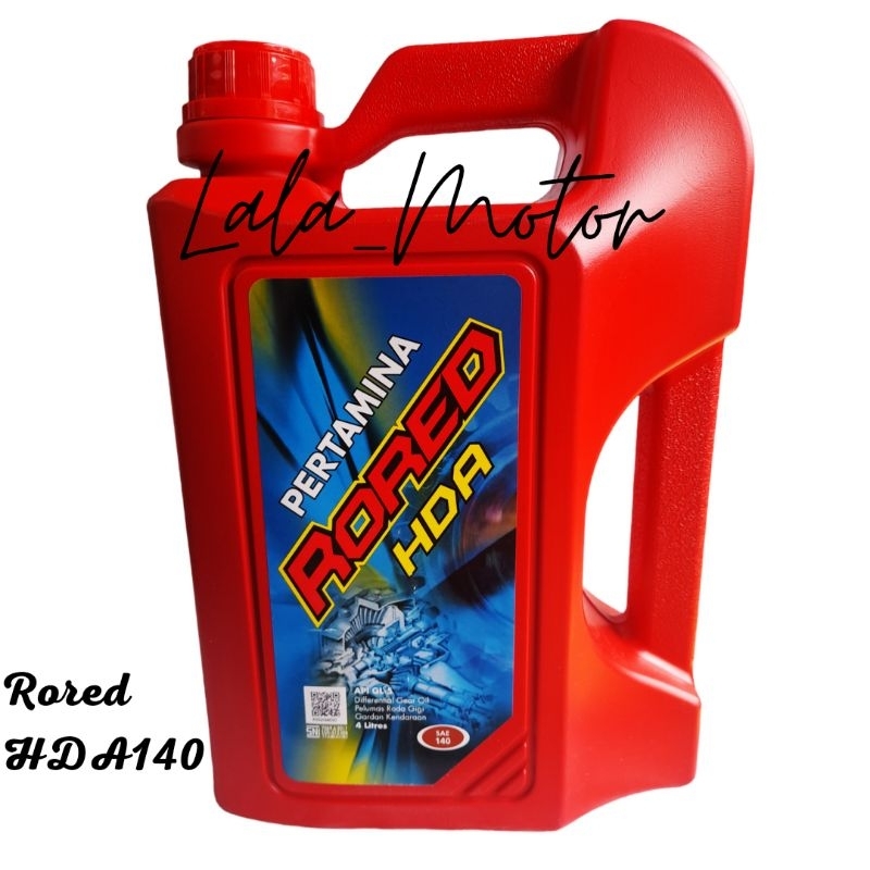 Jual Oli Gardan Transmisi Mobil Manual RORED HDA 140 4L | Shopee Indonesia