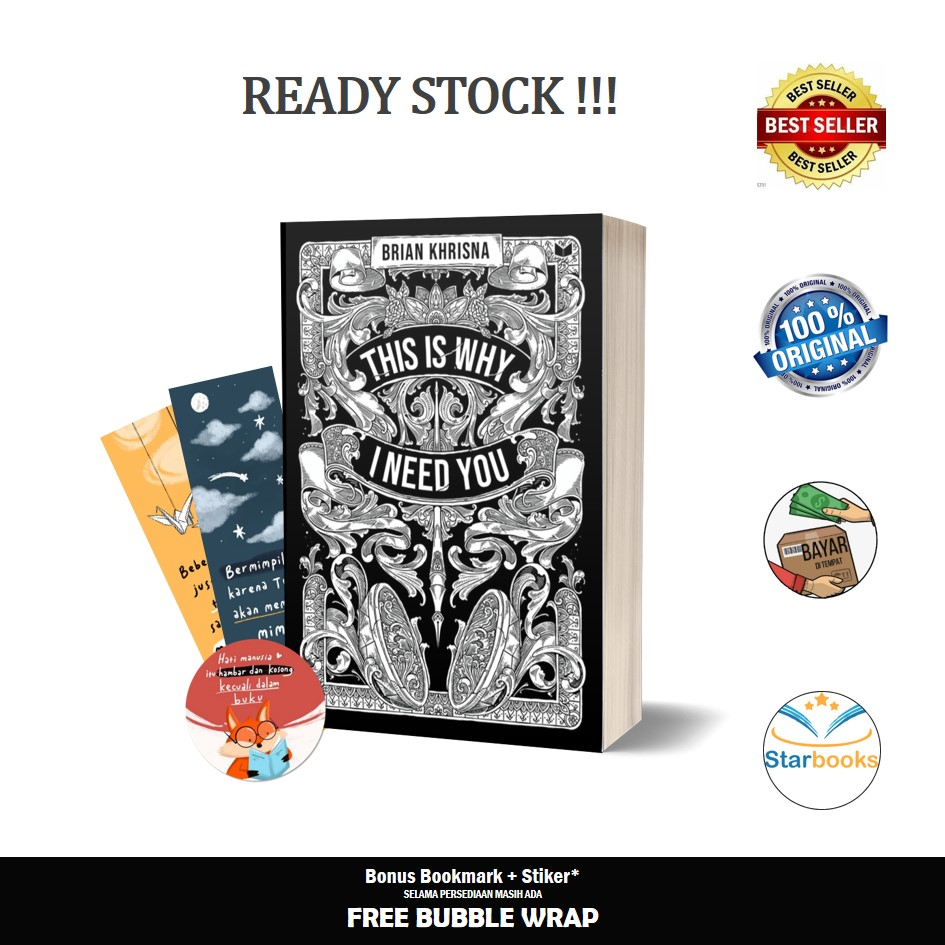Jual Buku This Is Why I Need You (New Cover) By Brian Khrisna ...