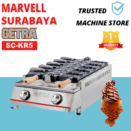 Jual MESIN CETAK WAFFLE IKAN TAIYAKI GETRA SC-KR5 / FISH WAFFLE BAKER ...