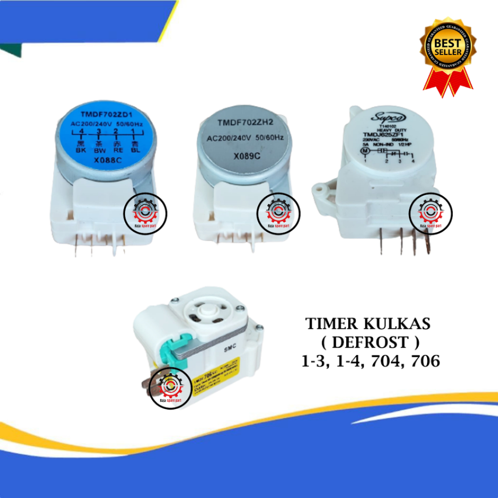 Jual TIMER KULKAS / DEFROST KULKAS POLYTRON / UMUM | Shopee Indonesia
