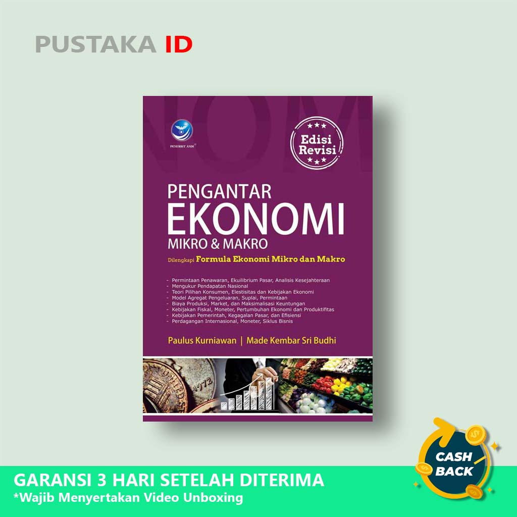 Jual Buku Pengantar Ekonomi Mikro Dan Makro, Edisi Revisi - Original | Shopee Indonesia