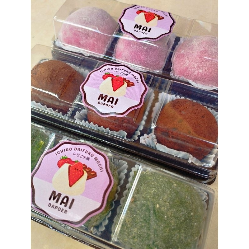 Jual Ichigo Daifuku Mochi | Mochi Cream Cheese | Mochi Mangga | Shopee ...