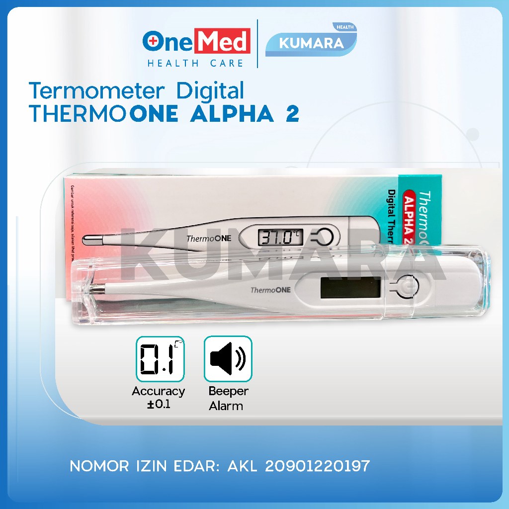 Jual ONEMED - Termometer Digital ThermoOne Alpha 2 | Shopee Indonesia