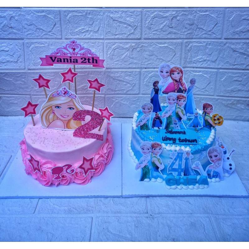Jual kuetart hello kitty ,cinamon roll, bts, frozen,mixue,barbie,kuromi ...