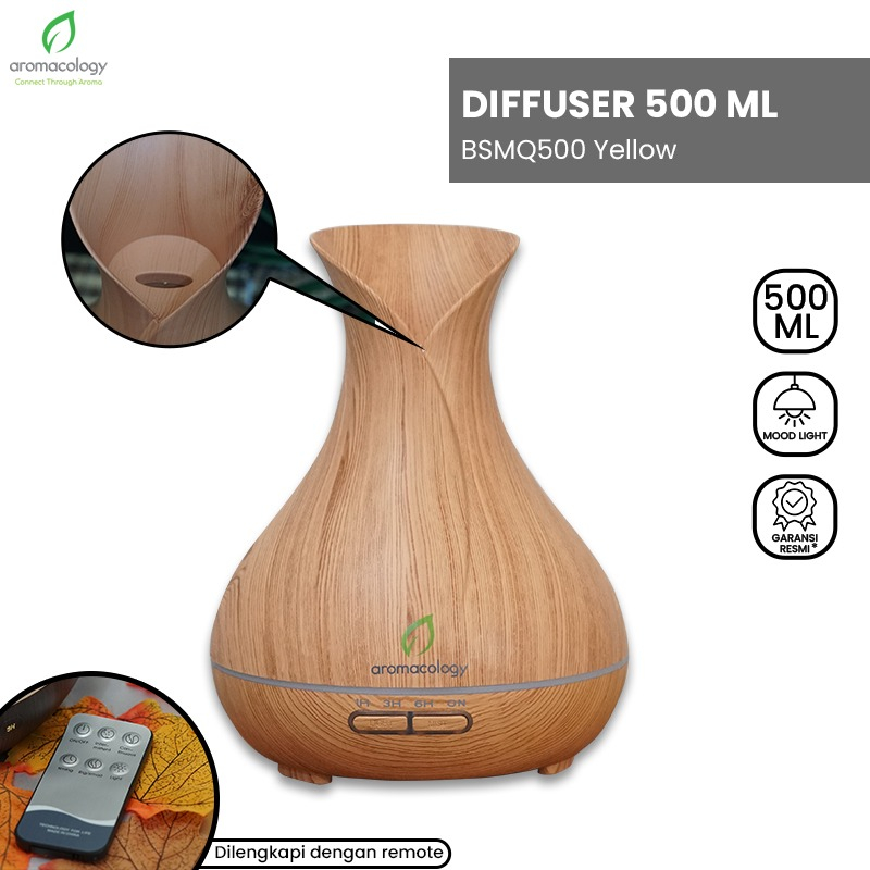 Jual Diffuser Large Vas Bunga Aromaterapi Ultrasonik Aromacology ...