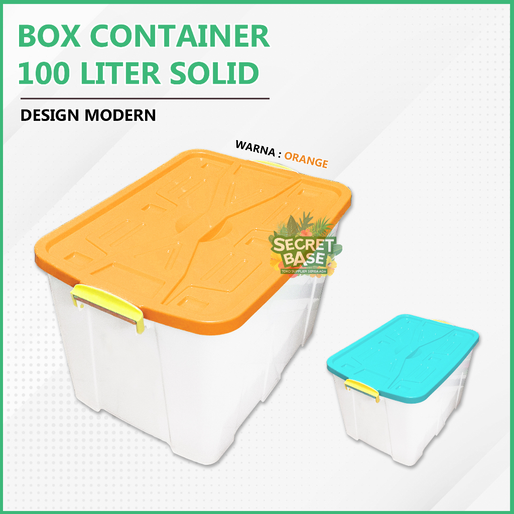 Jual BOX CONTAINER 100 LITER + RODA - Kontainer Box / Container Box ...