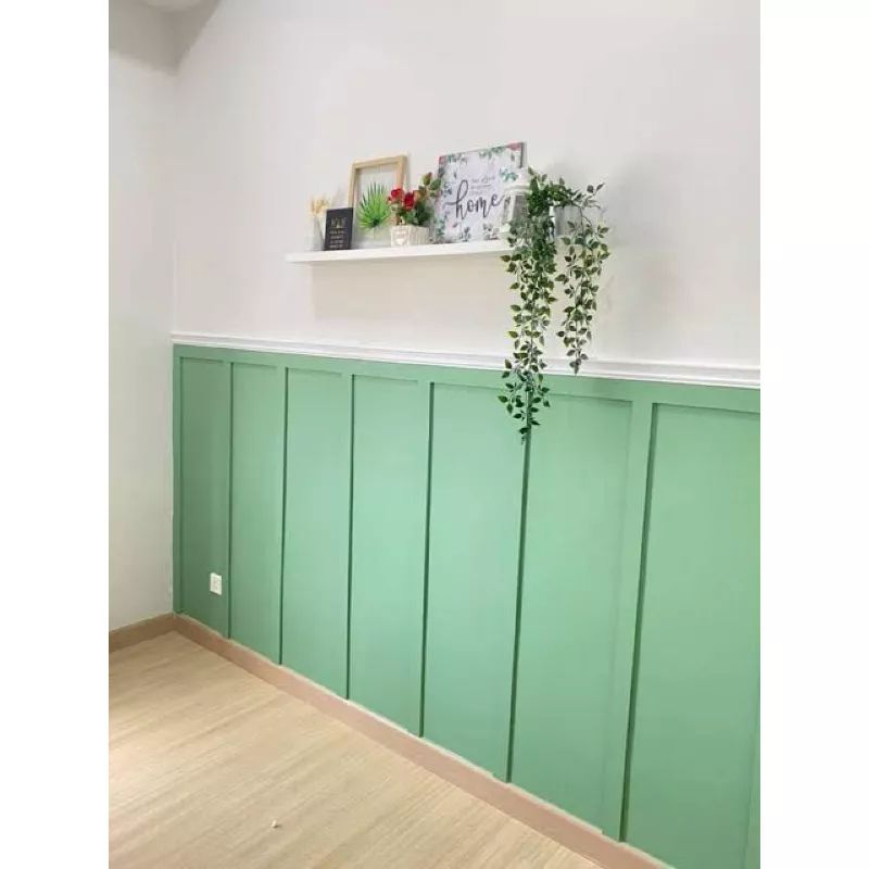 Jual Wall Batten Hmr Molding Mdf Hijau 5x100cm 6mm | Shopee Indonesia