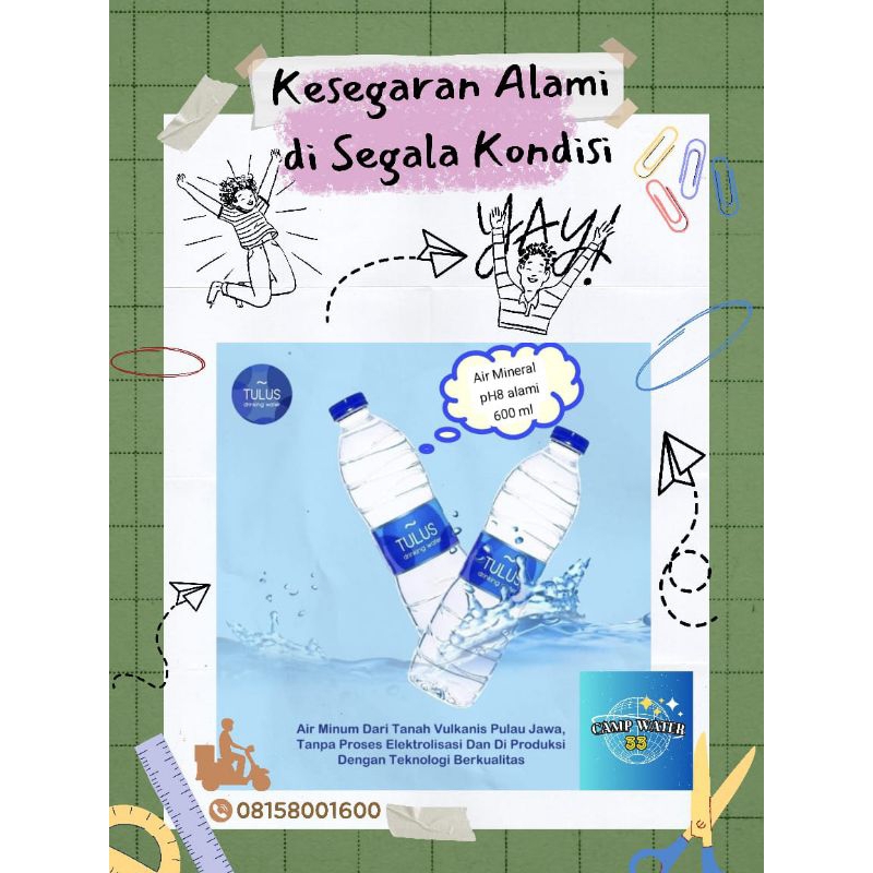 Jual Tulus Mineral Water pH8 600 ml | Shopee Indonesia