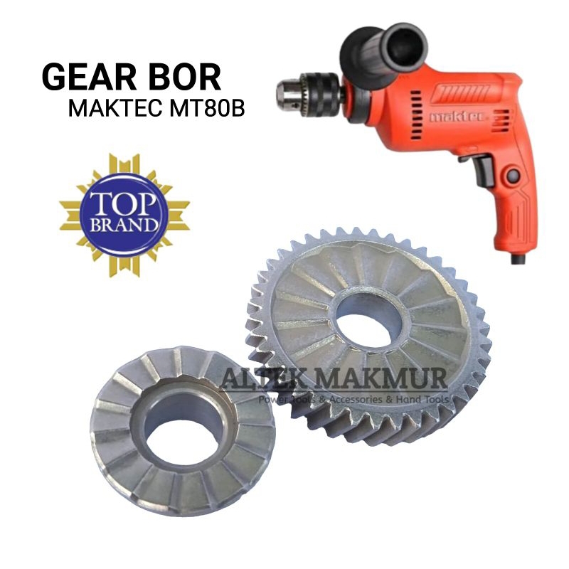 Jual SPAREPART GEAR SET BOR FOR MAKTEC MT80B / GIR BOR MT80 B HELICAL ...