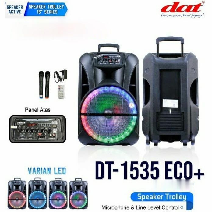 Jual SPEAKER AKTIF DAT DX 122 FREE MICROPHONE | SPEAKER BLUETOOTH ...