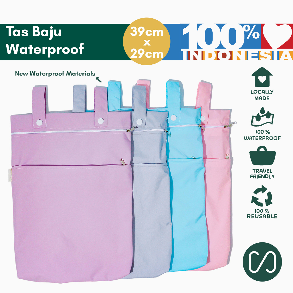Jual Sustaination Wetbag Tas Antibocor Waterproof untuk Menspad dan ...