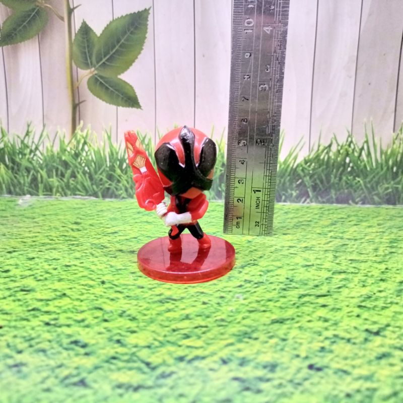 Jual Langka - Mini Figure Tokusatsu Samurai Ranger Merah - Koleksi ...
