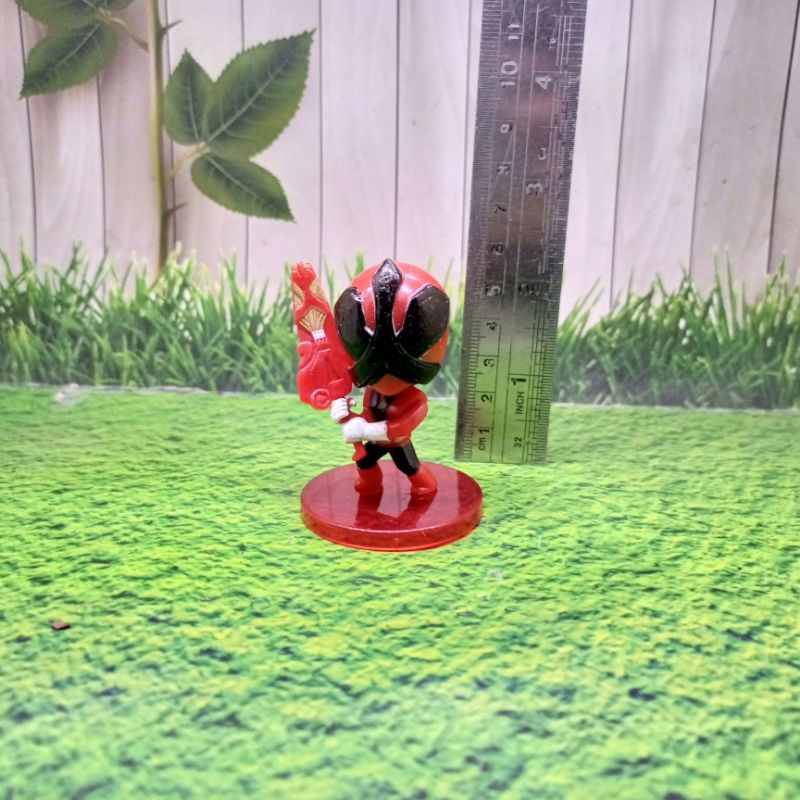 Jual Mini Figur Samurai Shinkenger Power Rangers Merah | Shopee Indonesia