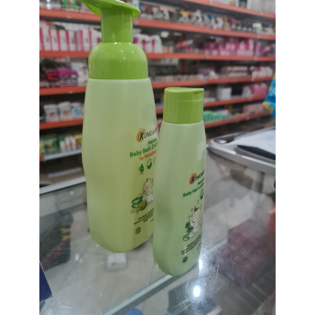 Jual ( free hair lotion ) Konicare Baby Bath 2in1 FOR NEWBORN 300mL ...