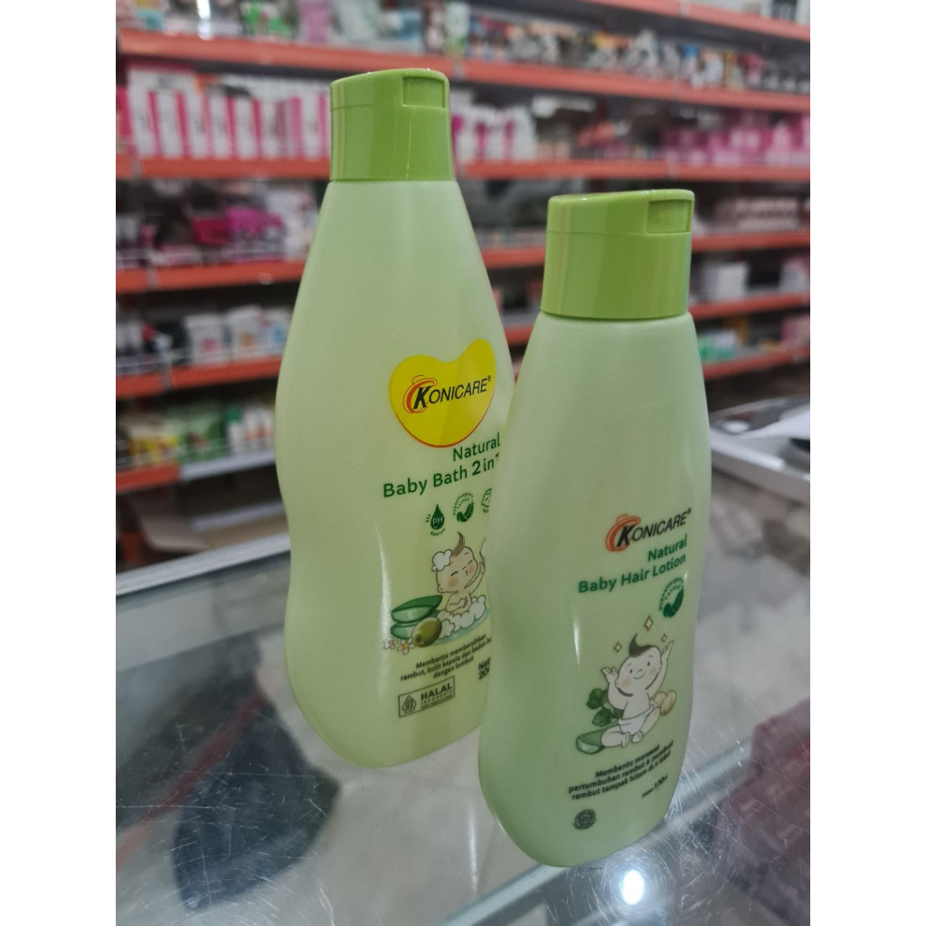 Jual ( free hair lotion ) Konicare Baby Bath 2in1 200mL Gratis Baby ...
