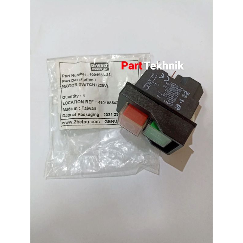 Jual Switch Dewalt DWE1622 Original Magnetic Drill. Switch DWE1622 ...