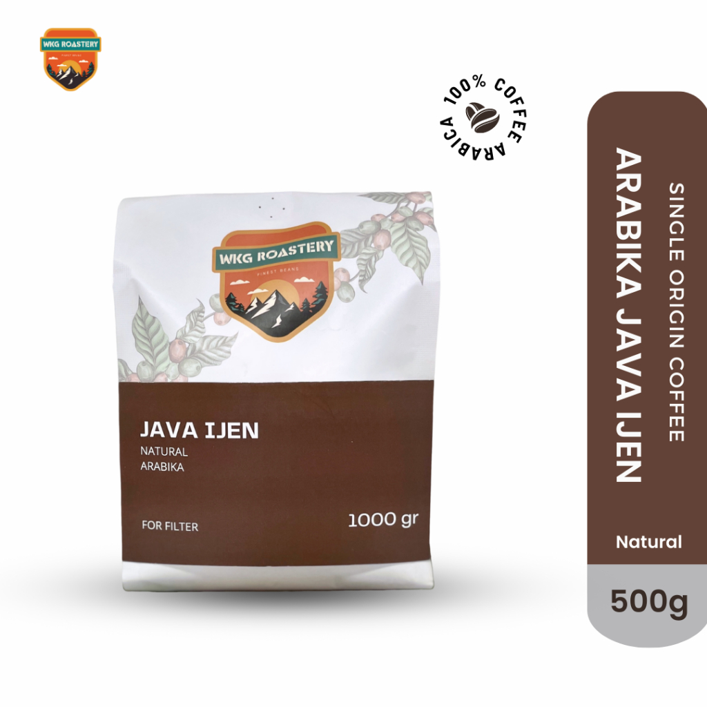 Jual WKG ROASTERY Kopi Arabica Java Ijen Natural 1Kg Kopi Bubuk dan ...