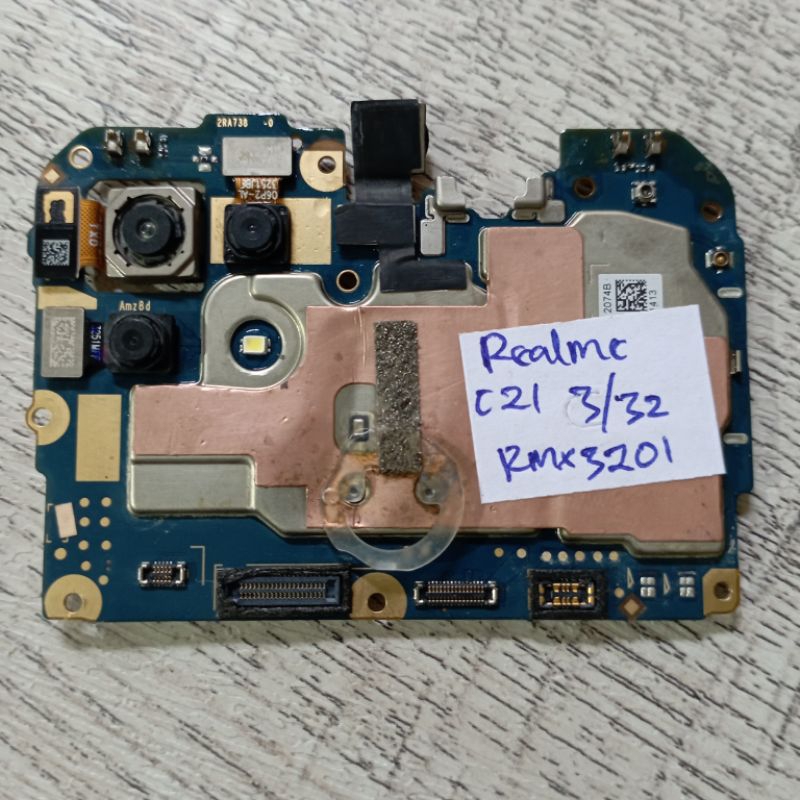 Jual MESIN REALME C21 RMX3201 RAM 3/32 KONDISI HIDUP NORMAL | Shopee ...