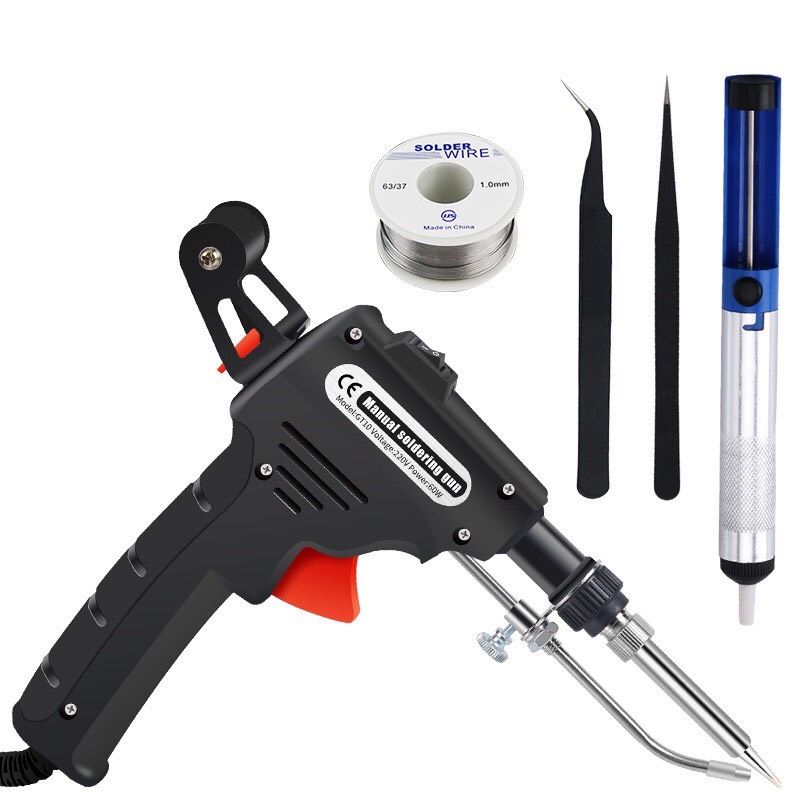 Jual HEAT WELDING GUN/ Solder Iron Automatic Tin Gun/ Senapan Timah ...