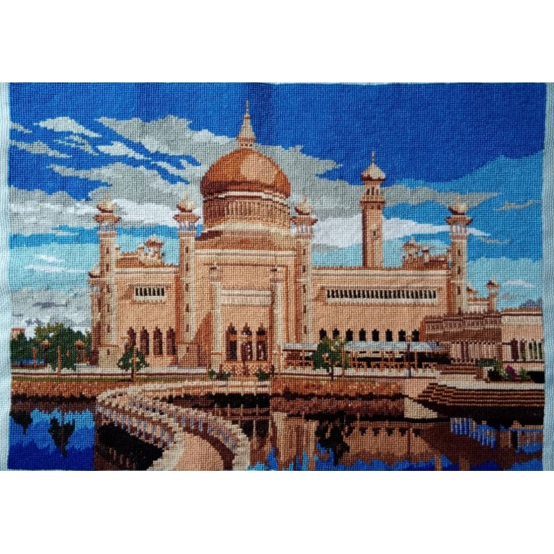 Jual Paket kristik sudah jadi/kristik benang woll/kerajinan tangan ...