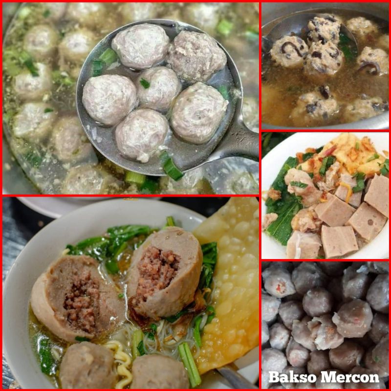 Jual Pentol Bakso Daging Sapi Original / Jamur / Pedas 500 gr | Shopee ...
