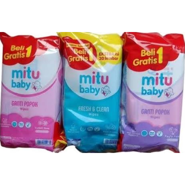 Jual Tissue Mitu Baby Buy 1 Get 1 | Shopee Indonesia
